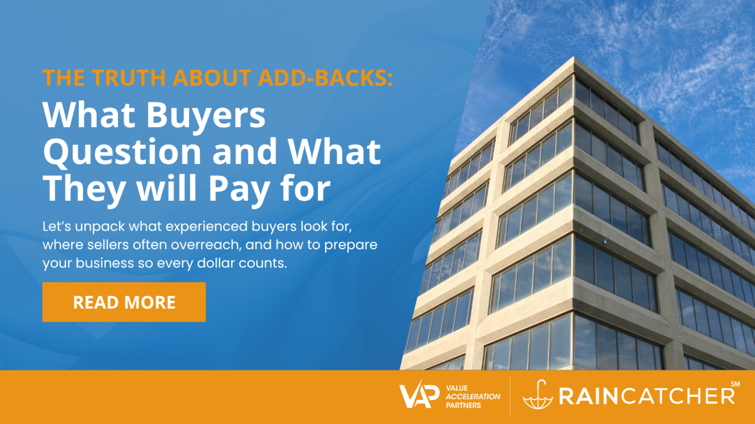 Add-Ba: What Buyers Question and What They Will Pay For